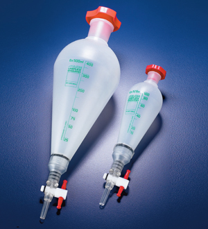 랩캠퍼스(Labcampus) : Azlon® Plastic Separatory Funnel / 플라스틱 분액 깔때기